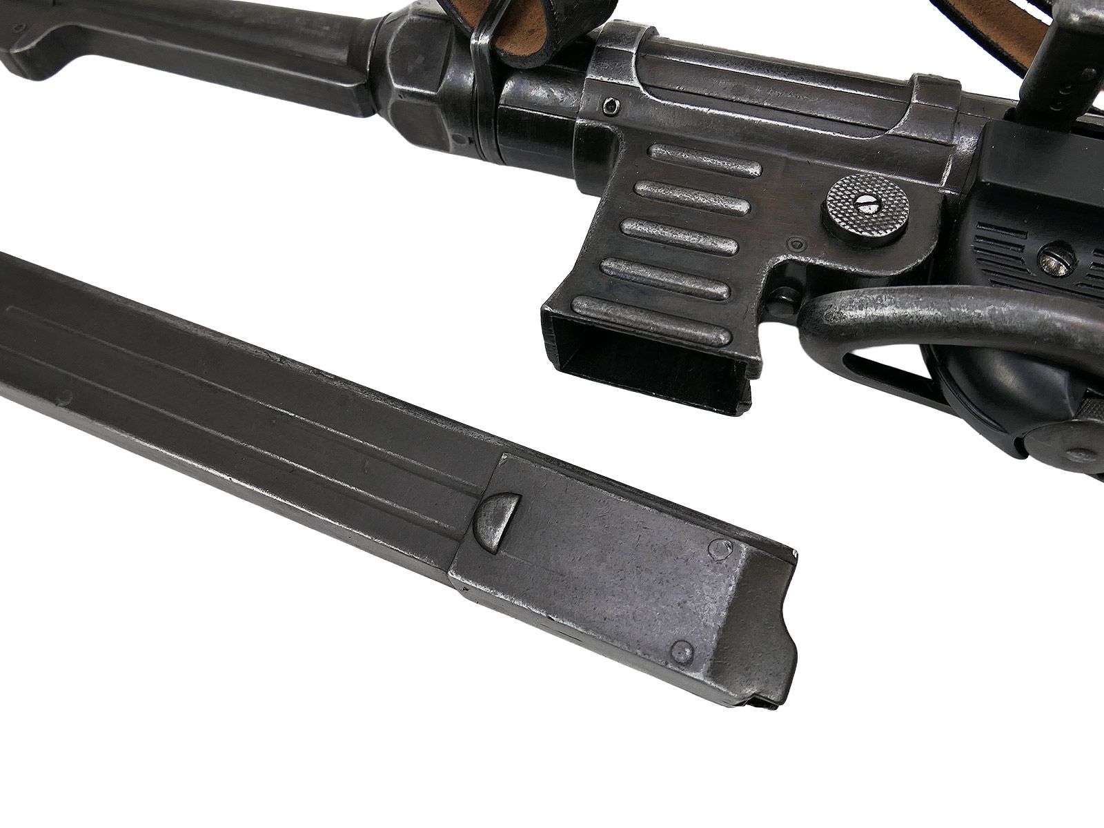 SET MP40 submachine gun Wehrmacht deco metal model with sling + 2 ...