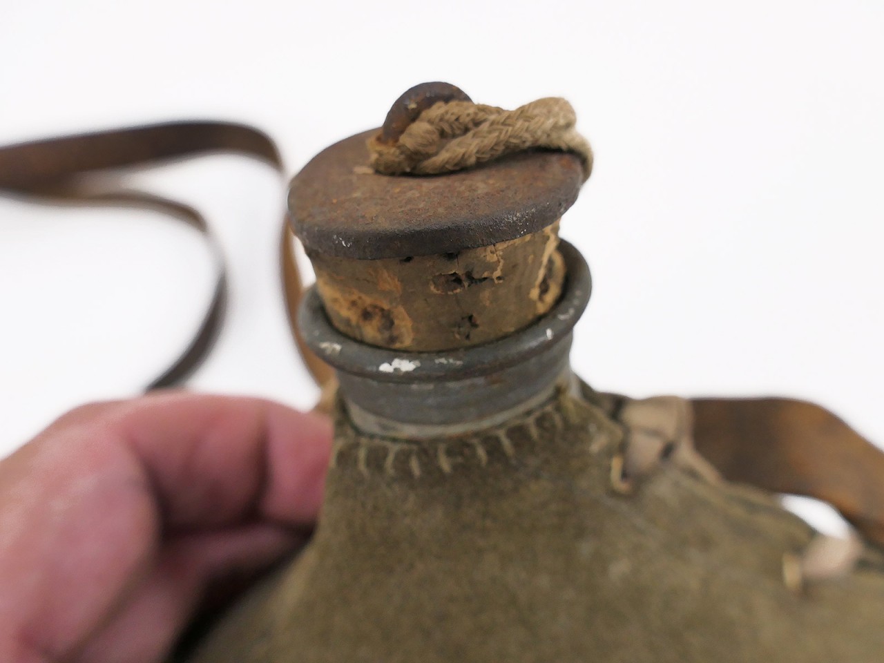 France WW2 water bottle canteen french | Lomax Militaria