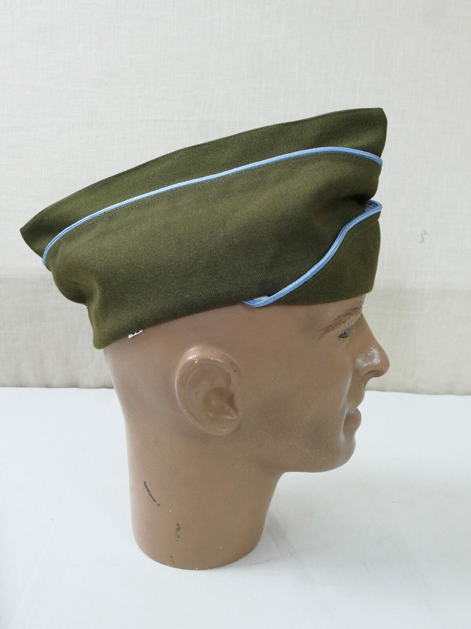 US ARMY WW2 Garrison Cap Infantry (Blue) Shuttle Infantry | Lomax Militaria