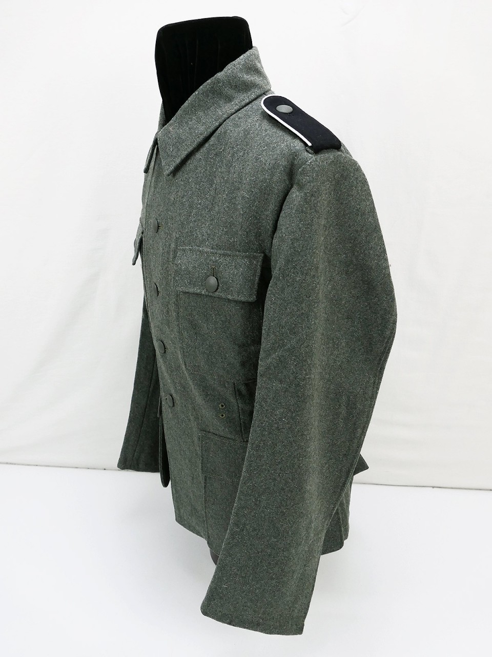 Waffen SS M43 field blouse (2-hole) uniform field jacket *grade pocket ...
