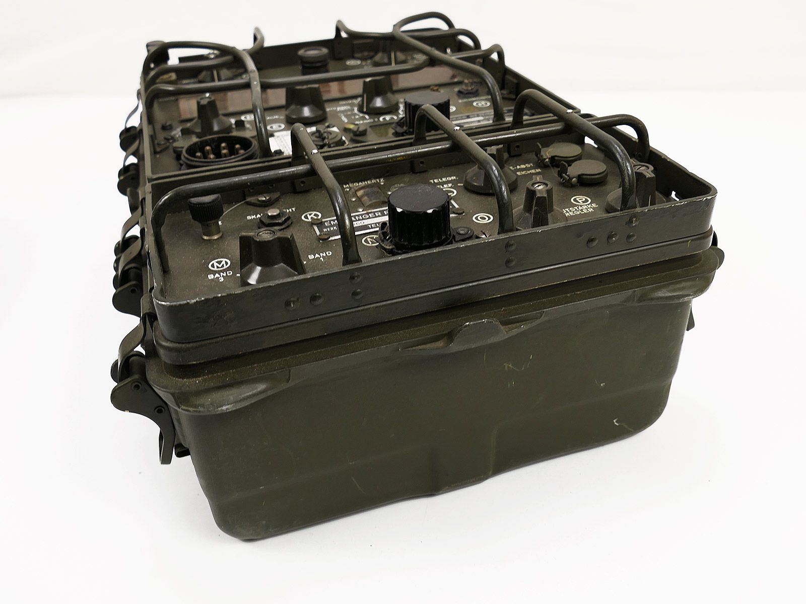 #A/ US ARMY Telefunken RECEIVER TRANSMITTER RT-77 / GRC-9 radio ...