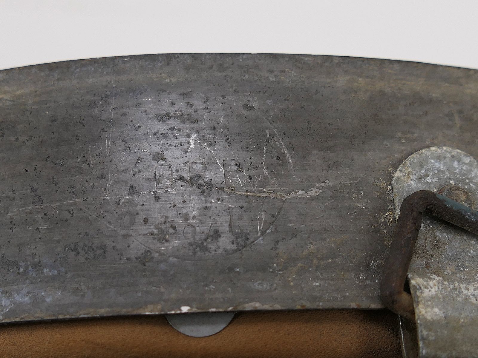 #192/ Wehrmacht steel helmet lining ANTIK interior M35 M40 M42 (56/64 ...