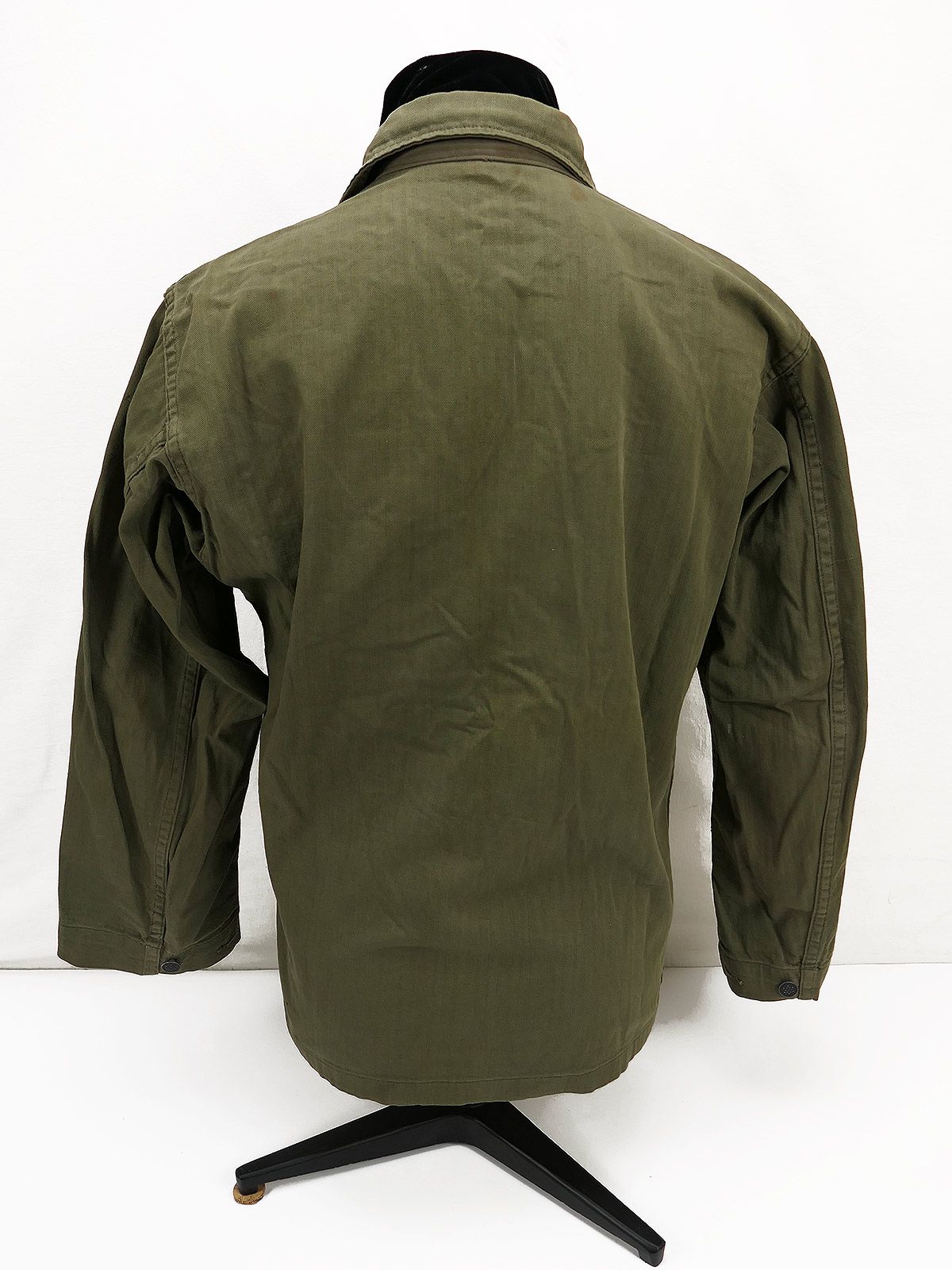 #B/ Single piece Original US ARMY WW2 HBT Herringbone Twill Jacket ...