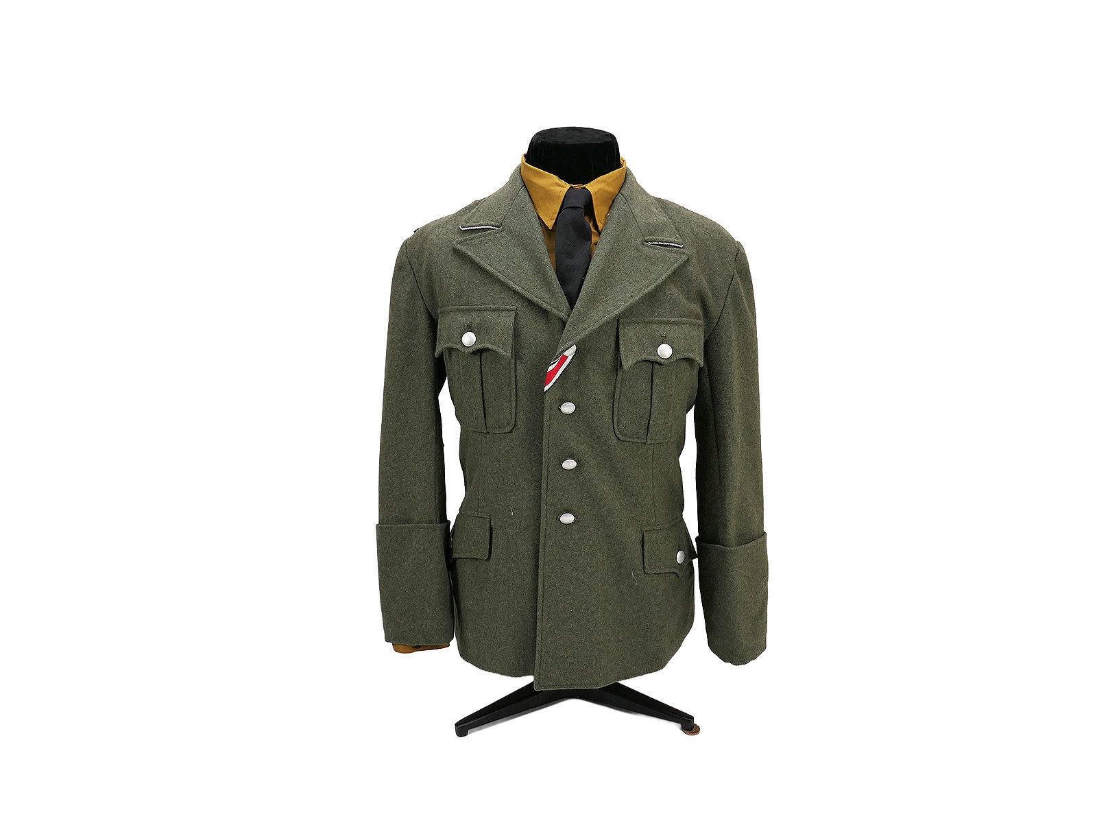 WW2 Field grey M34 SS uniform jacket service coat | Lomax Militaria