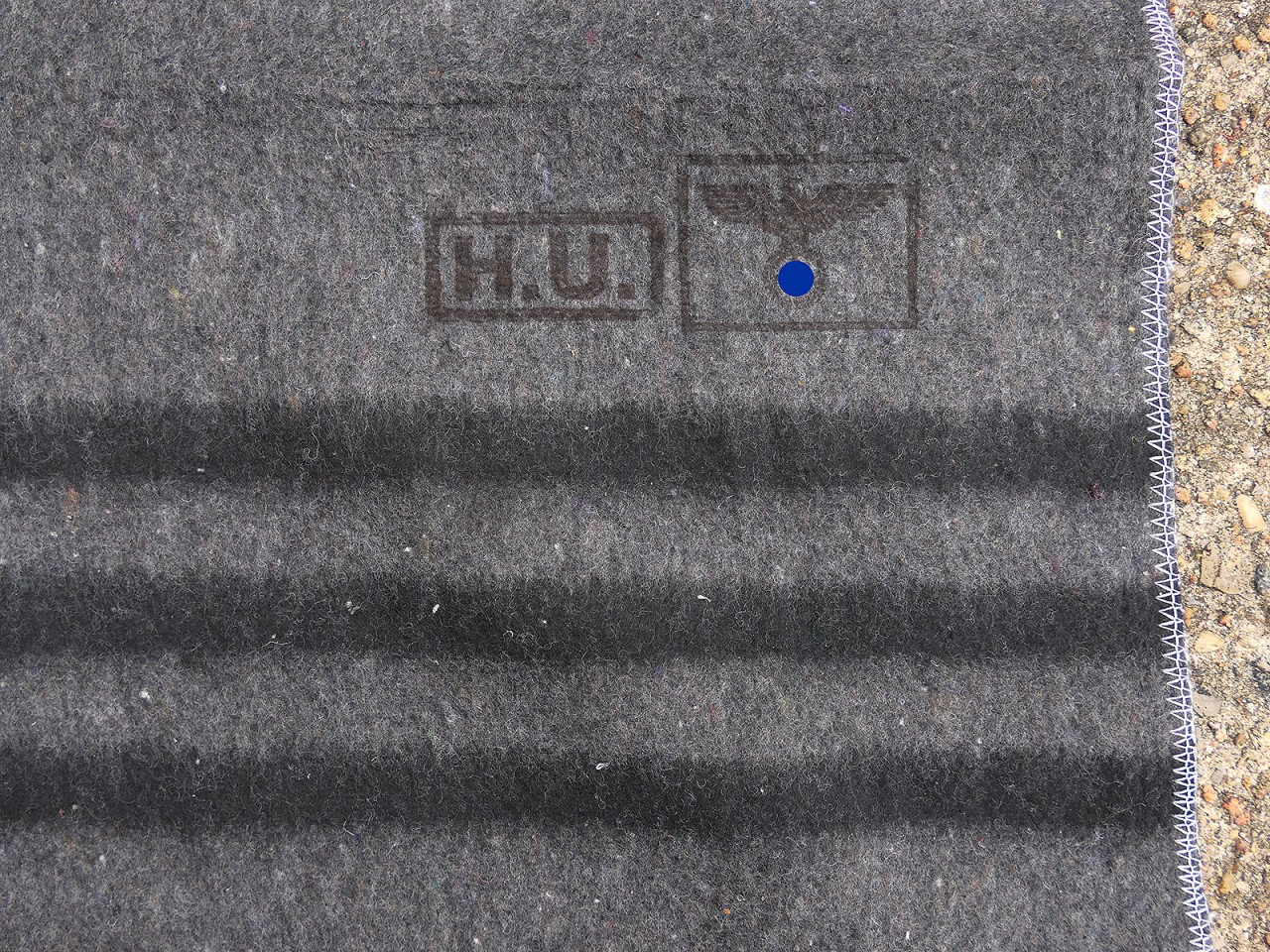 Wehrmacht H.U. Heeres Unterkunft Biwak Tornister blanket with ...