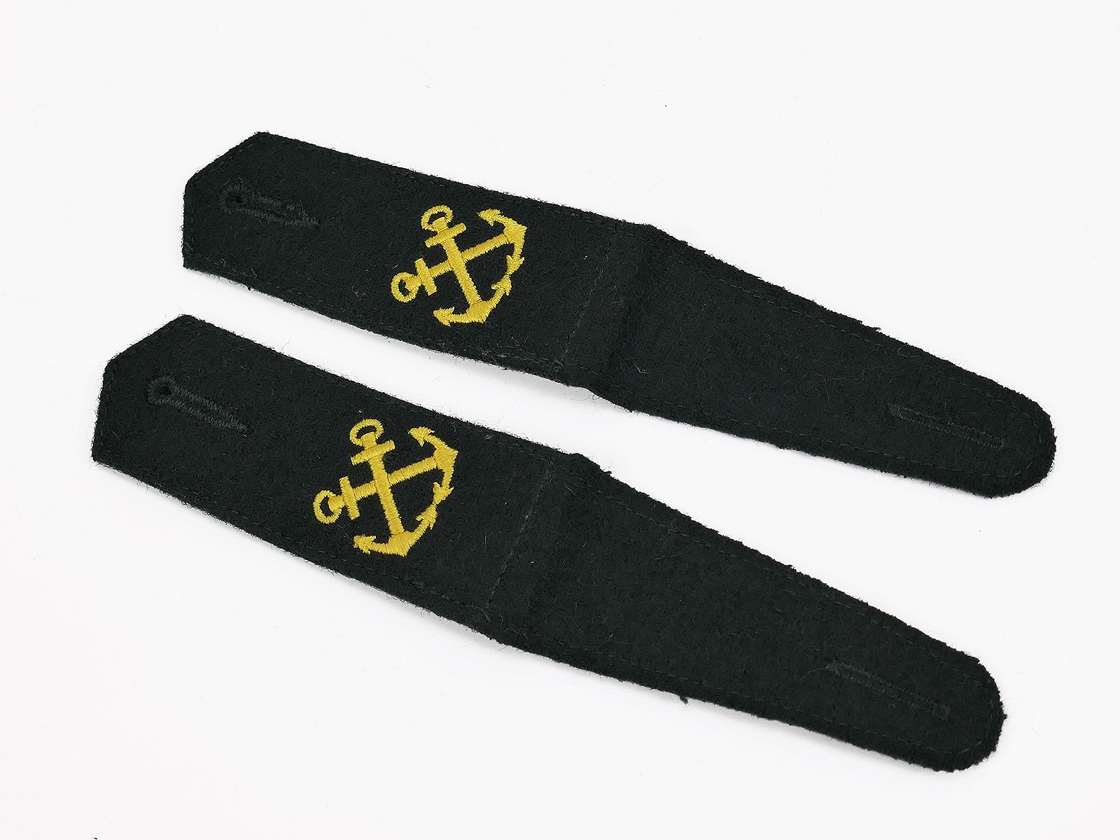 1x pair of epaulettes Kriegsmarine M36 Artillery | Lomax Militaria