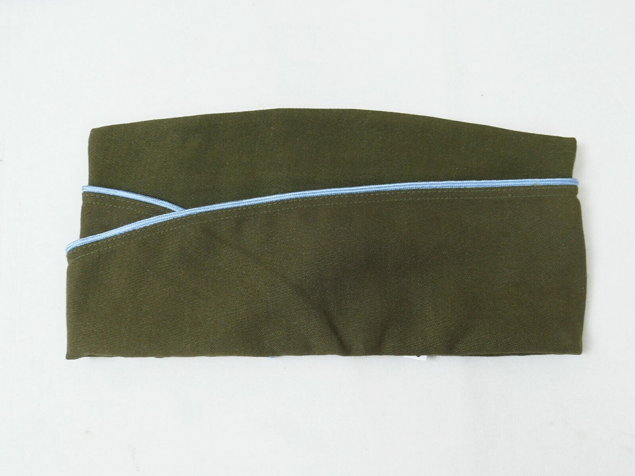 US ARMY WW2 Garrison Cap Infantry (Blue) Shuttle Infantry | Lomax Militaria