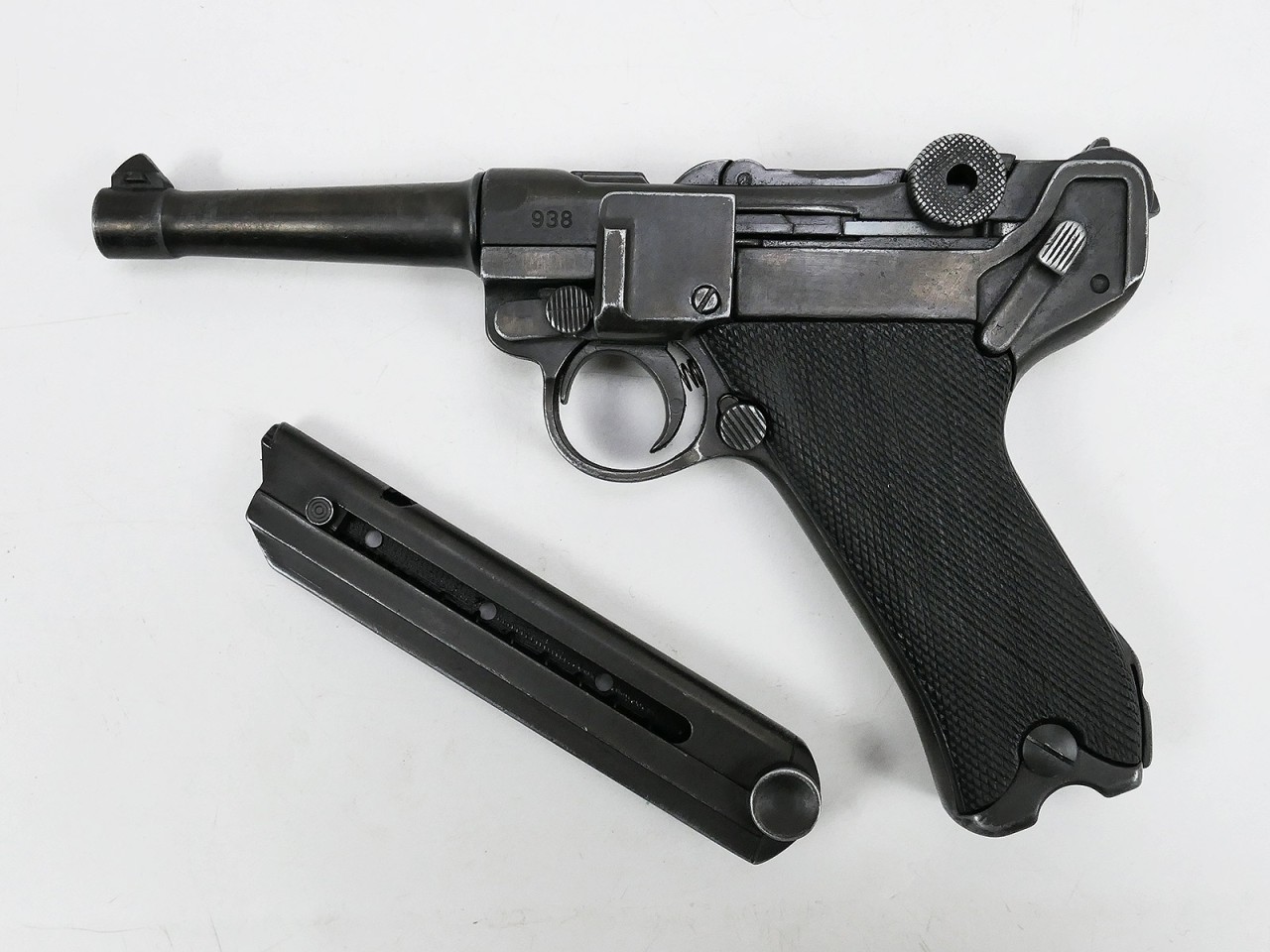 Wehrmacht Pistol P08 Luger "Antique" Deco Model Film Weapon | Lomax ...