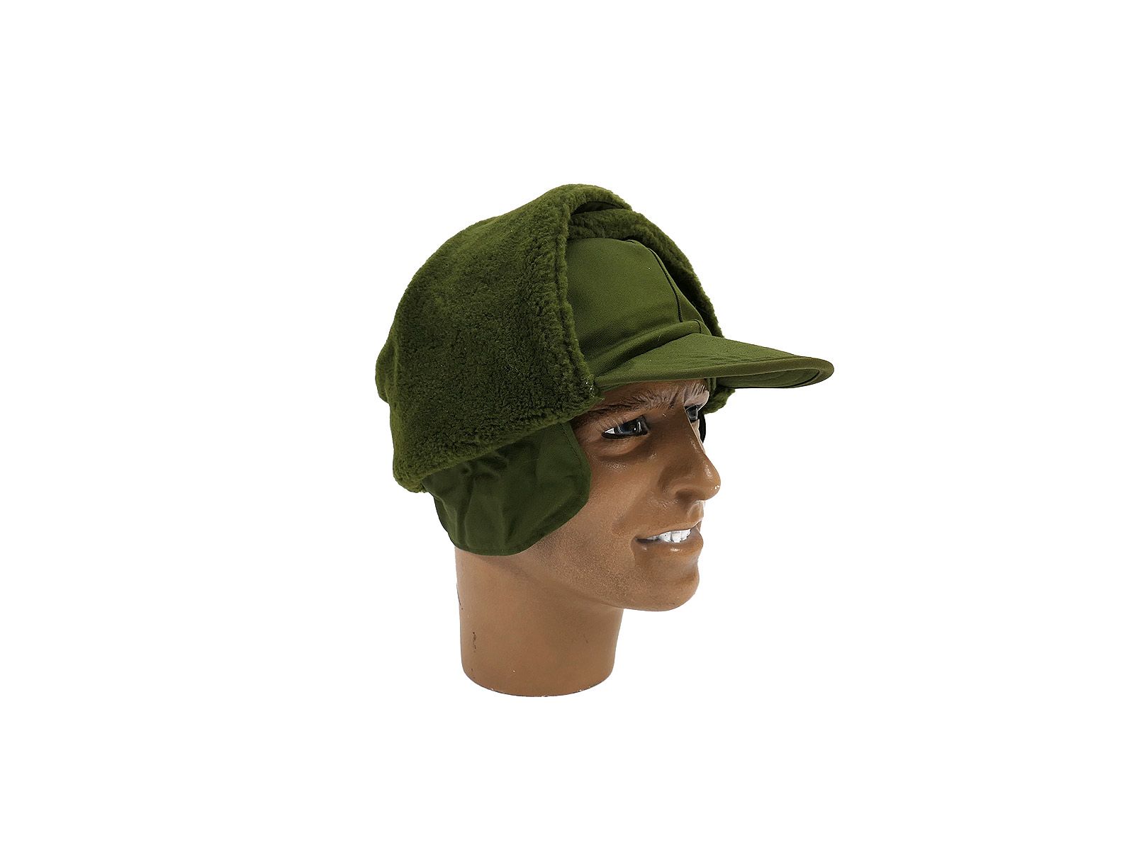 Denmark ARMY / Greenland Original Winter Cap Size 61 Web Fur Winter Cap ...