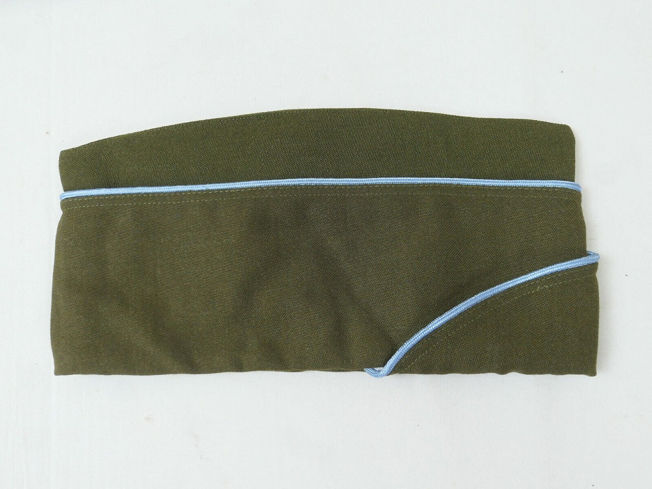 US ARMY WW2 Garrison Cap Infantry (Blue) Shuttle Infantry | Lomax Militaria