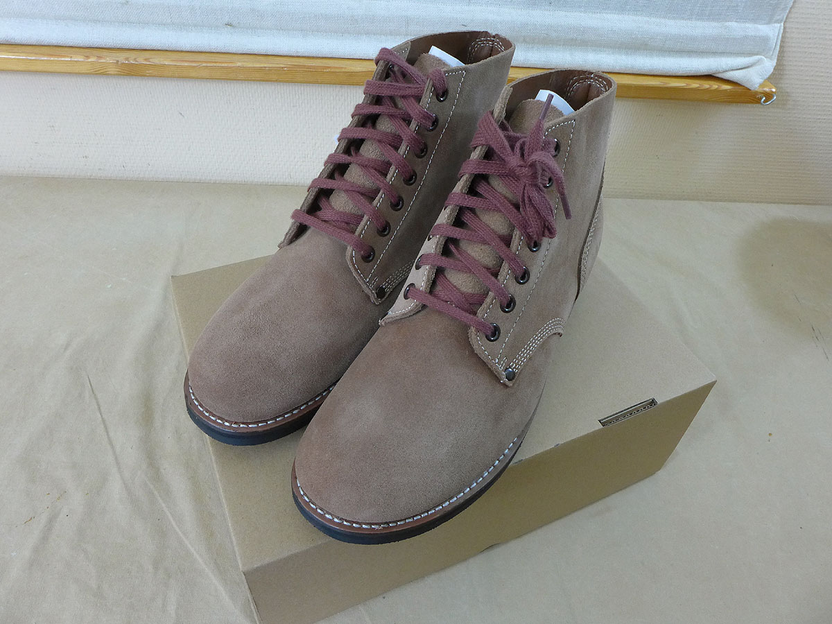 US WW2 GI Boots Boots Reverse upper suede combat boots | Lomax Militaria