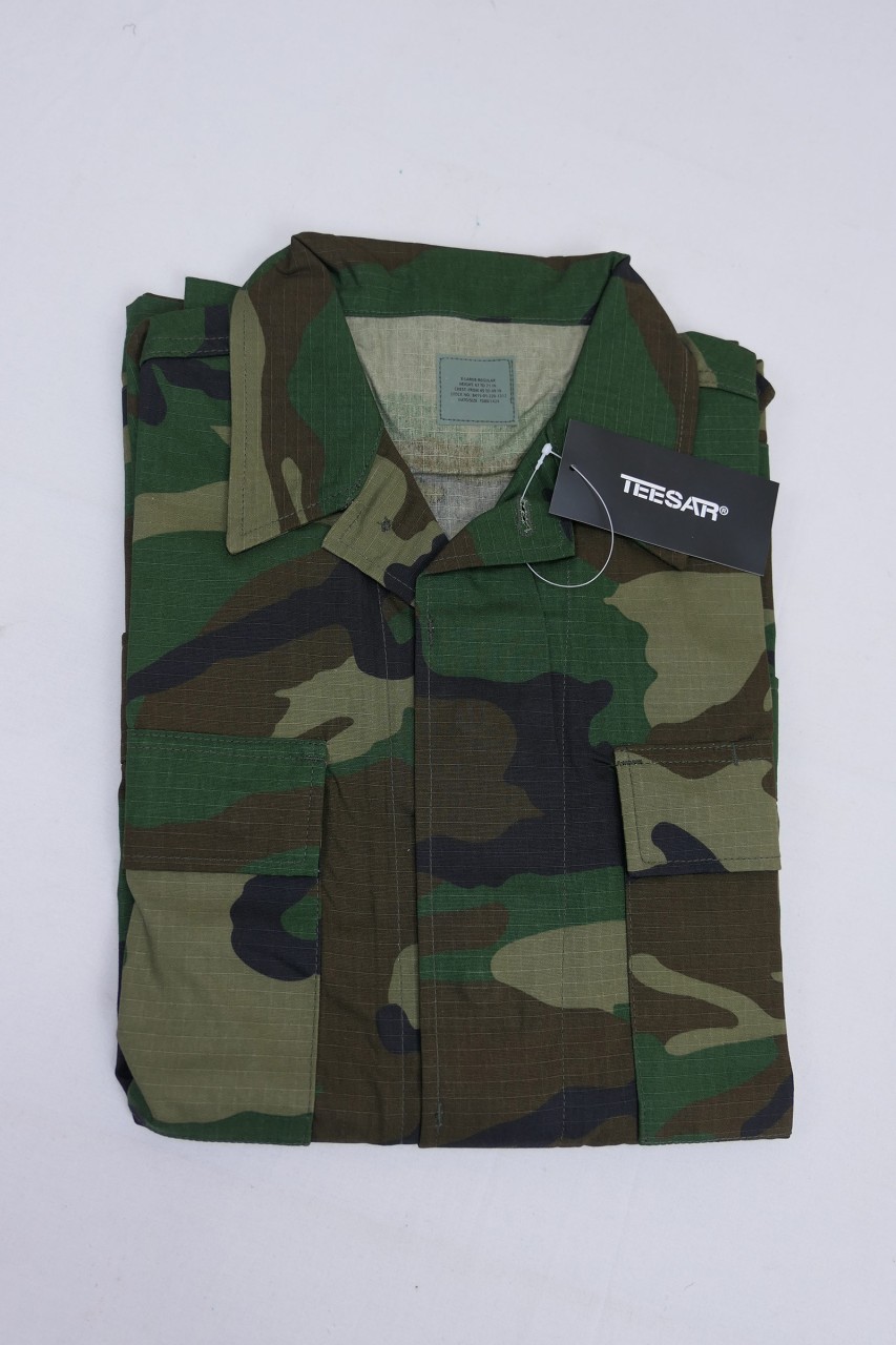 US Army BDU Woodland Field Jacket Ripstop Field Jacket | Lomax Militaria