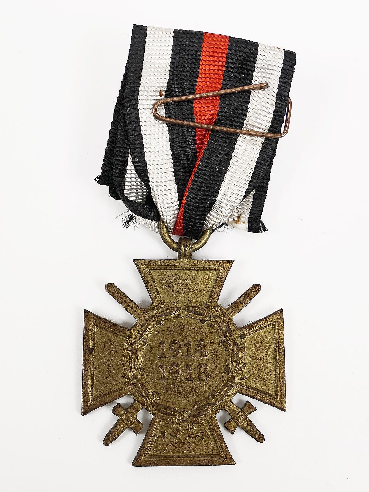 WK1 war participant honour cross 1914/1918 front fighter with manufacturer | Lomax Militaria