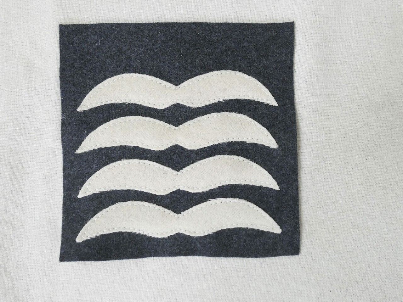 Luftwaffe rank badge OBERFELDWEBEL special clothing Knochensack ...