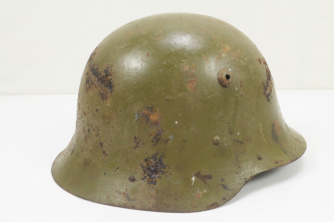 Bulgarian steel helmet WW2 bell | Lomax Militaria
