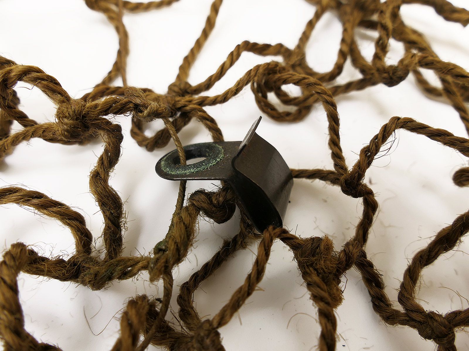 Original Wehrmacht helmet net for steel helmet bell camouflage net ...