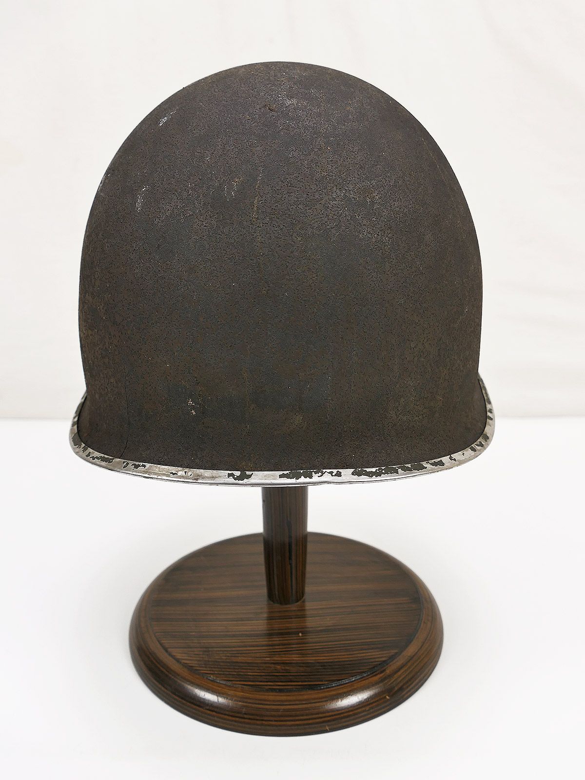 US ARMY WW2 Battlefield M1 Bell Steel Helmet Fixed Bale NORMANDIE ...
