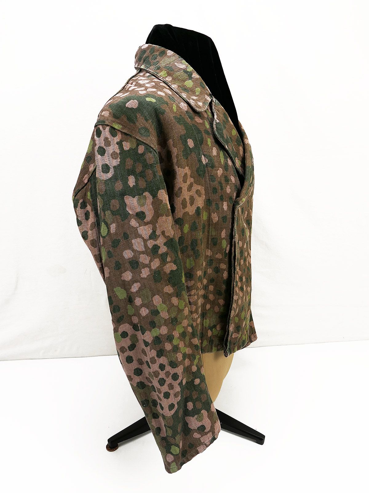 RARE Waffen SS " Pink Salmon " armoured jacket pea camouflage Pea Dot ...