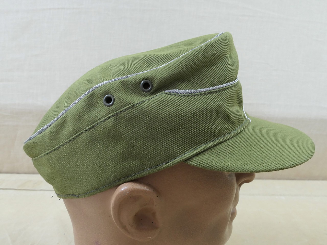 Africa Corps Officer Lubstein Tropical Cap M41 Field Cap DAK | Lomax ...