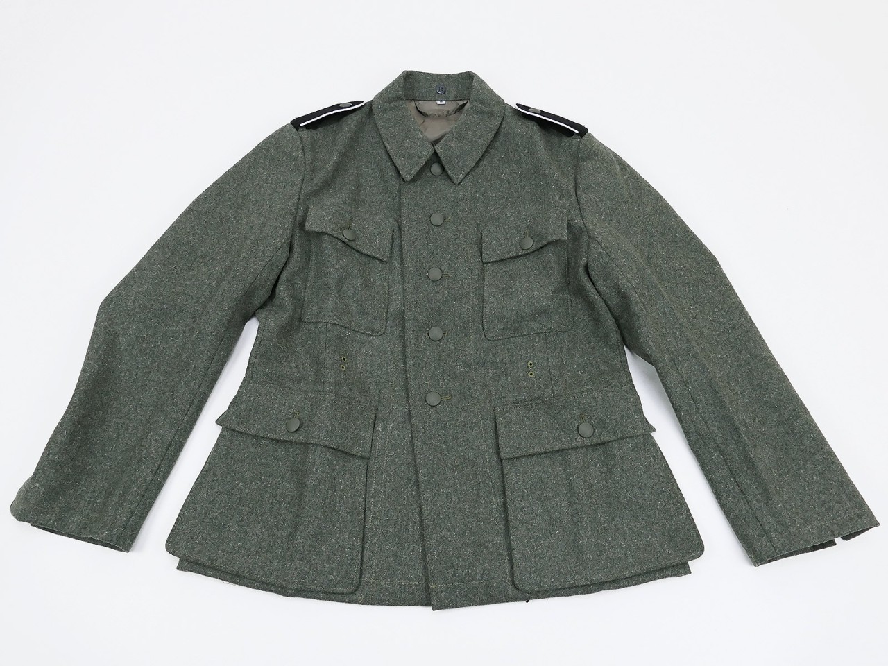 Waffen SS M43 field blouse (2-hole) uniform field jacket *grade pocket ...