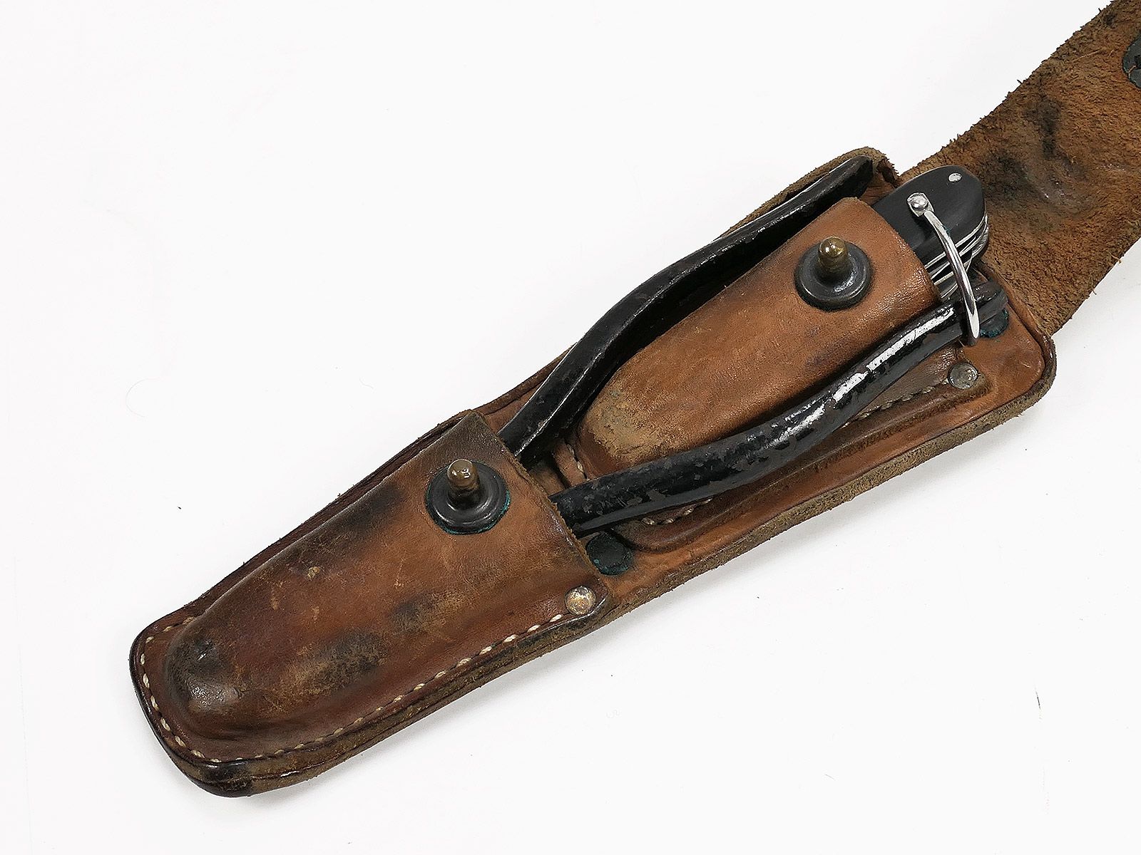 US WW2 Signal Corps Engineer Tool Kit CS-34 pouch with pocket knife ...