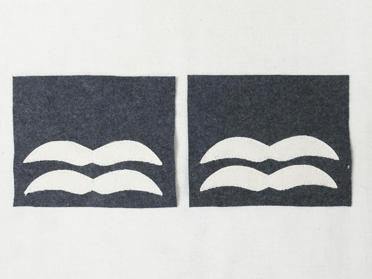 Luftwaffe rank badge UNTERFELDWEBEL special clothing Knochensack ...