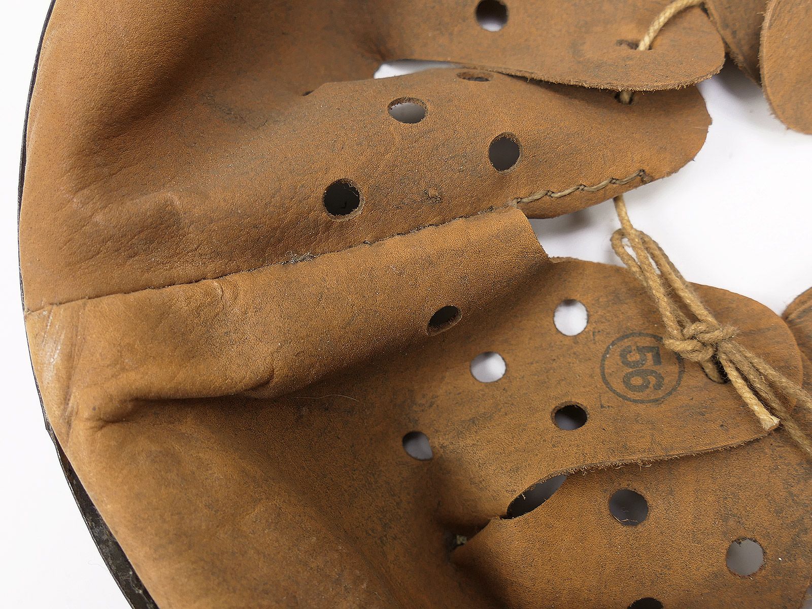 #192/ Wehrmacht steel helmet lining ANTIK interior M35 M40 M42 (56/64 ...