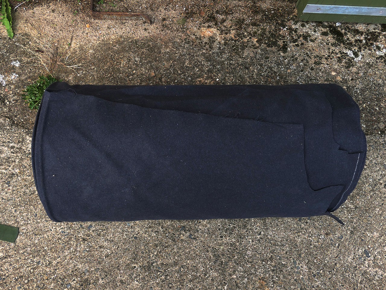 1x METER original WK2 Luftwaffe fabric wool cloth blue-grey uniform ...