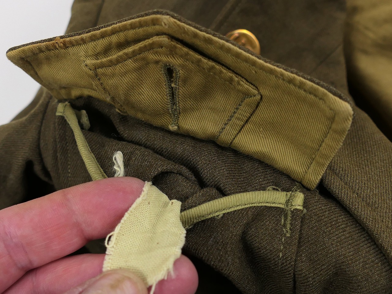 US ARMY WW2 Jackets Field Wool OD Ike Jacket Uniform Jacket size 36 ...