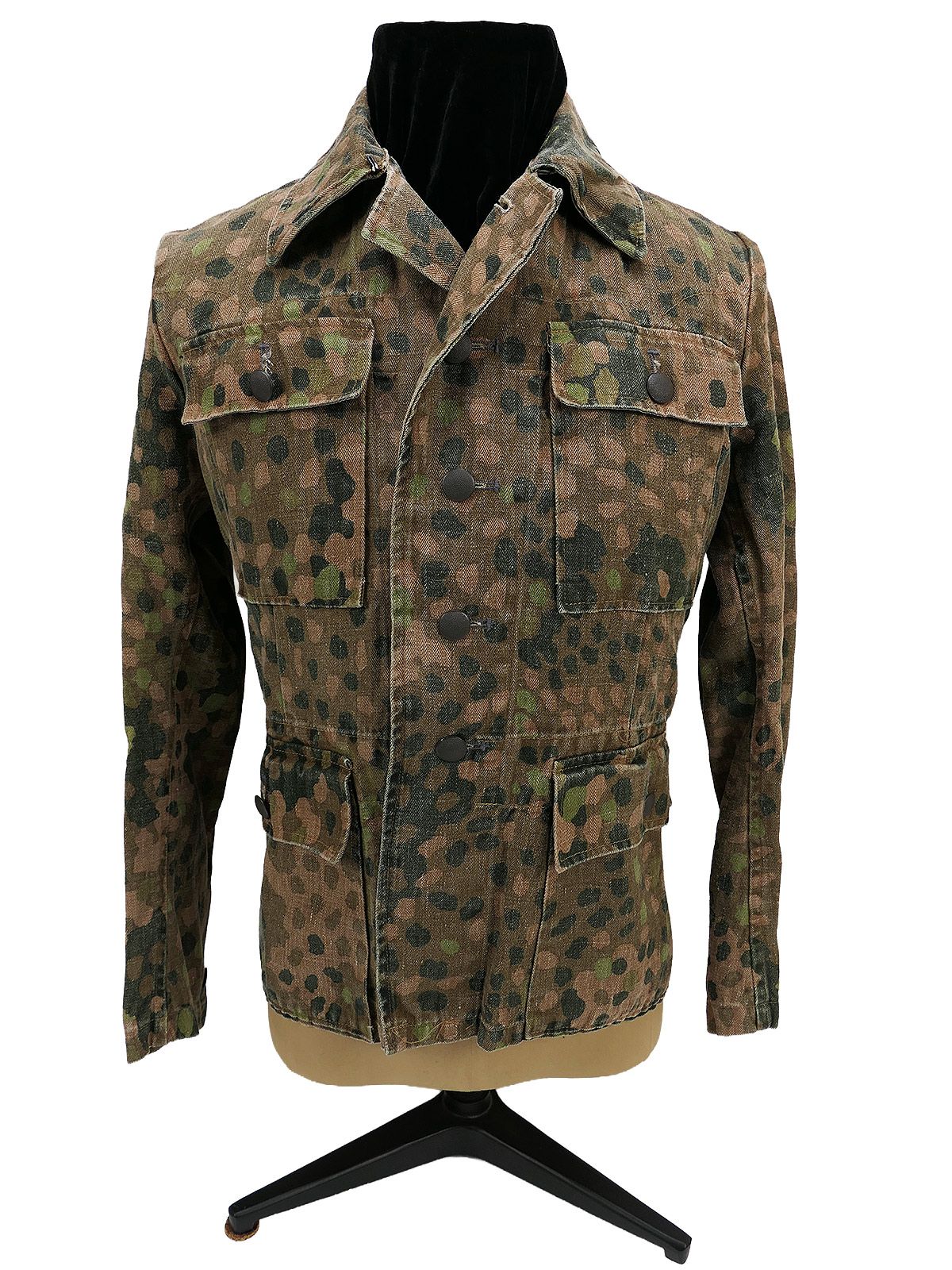 Waffen SS M44 Drillich camouflage jacket Pea Dot Uniform Tunic PREMIUM ...
