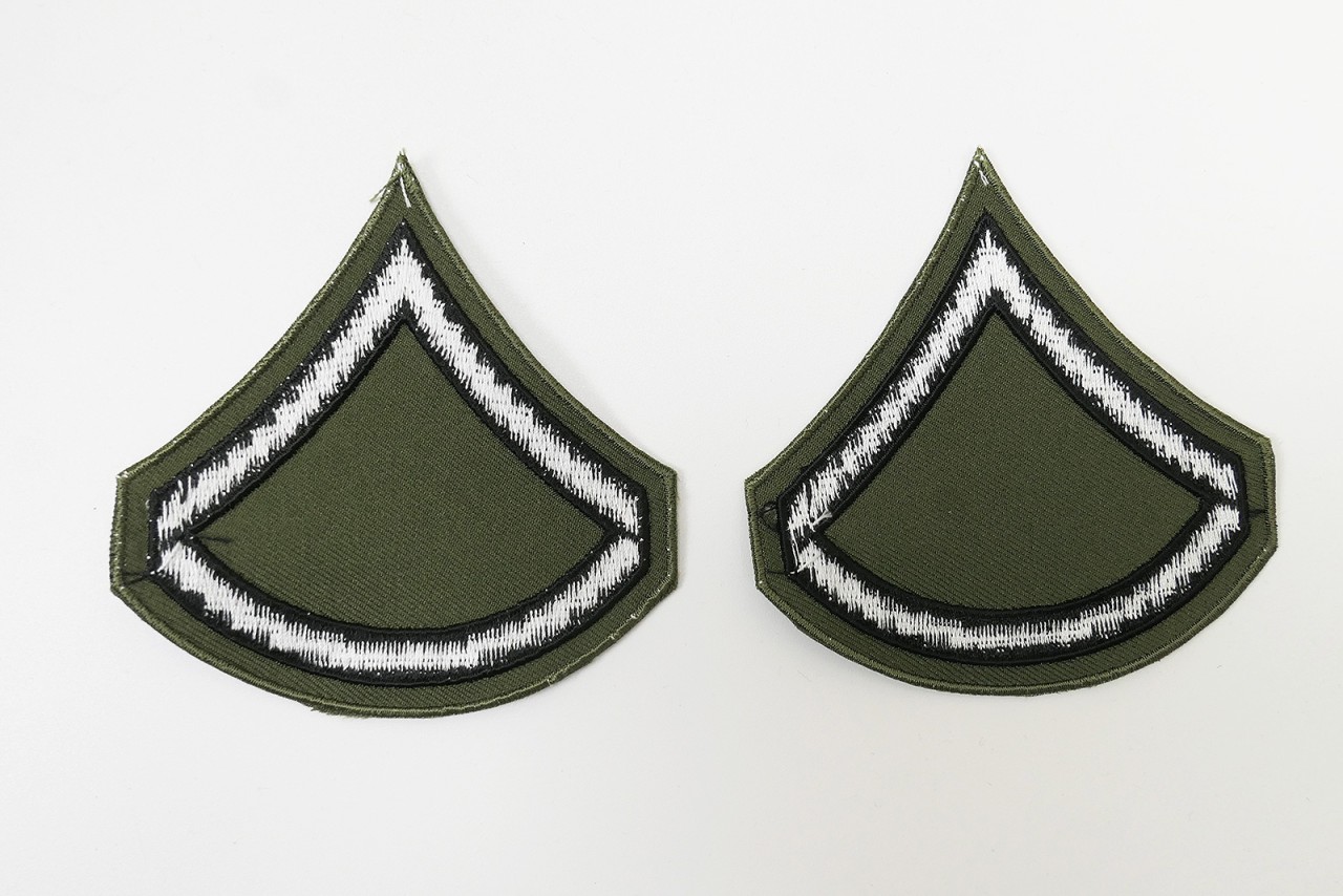 US ARMY Vietnam Ranks Badge - Private First Class PFC - Uniform Rank ...