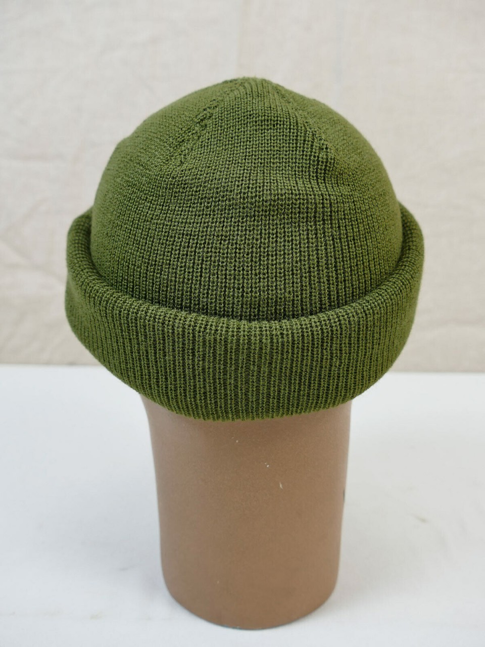 US ARMY WW2 A4 mechanic wool cap mechanic knitted cap olive cap jeep ...