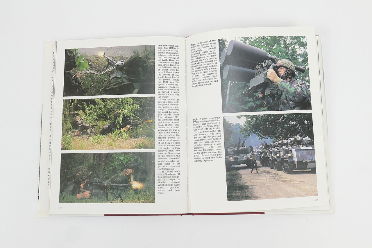 Book - Today`s British Army in Color - Jeremy Flack | Lomax Militaria