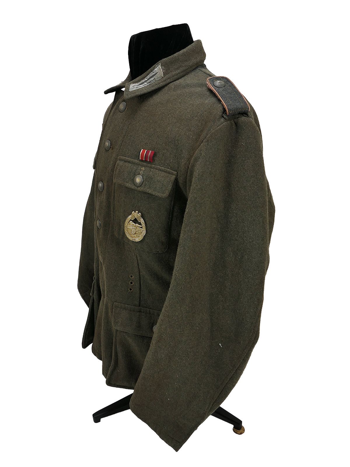 Wehrmacht M43 field blouse uniform effected from collection liquidation ...