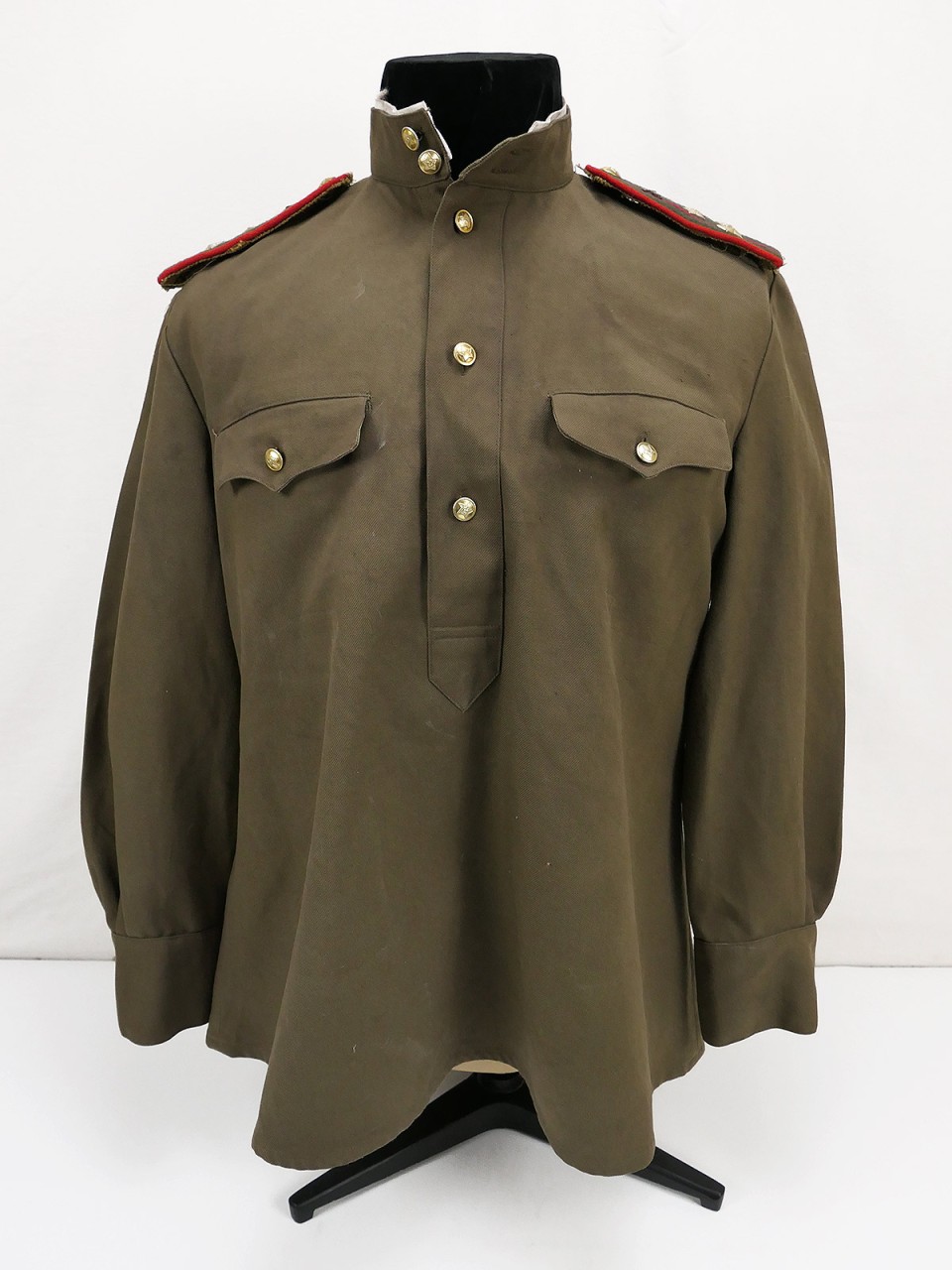 Russian uniform / shirt officer colonel artillery Russia Red Army ...