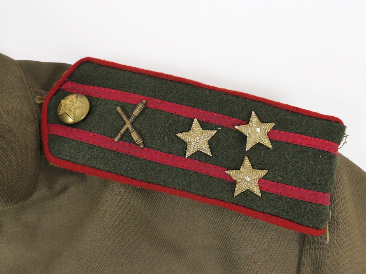 Russian uniform / shirt officer colonel artillery Russia Red Army ...