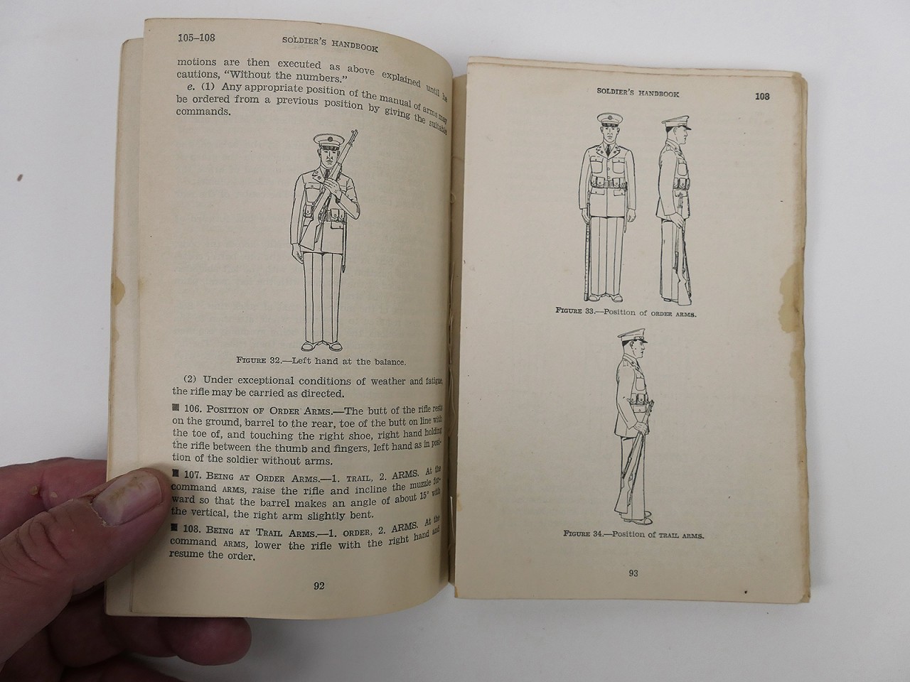 US Army Soldier's Handbook Pamphlet Basic Field Manual - War Department ...