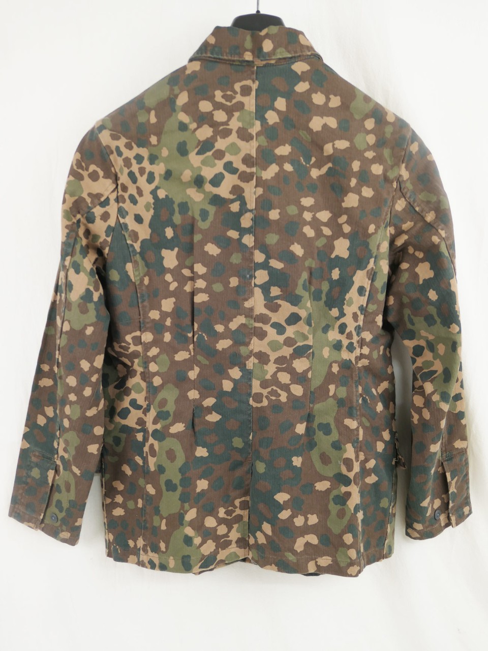 Vintage M44 pea camo field blouse camouflage jacket four pocket skirt ...