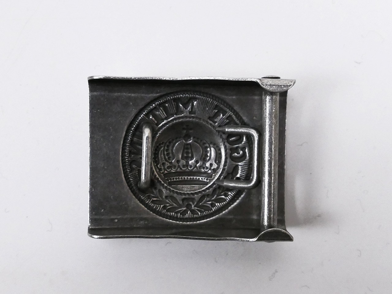 Belt lock "God with us" imperial crown | Lomax Militaria