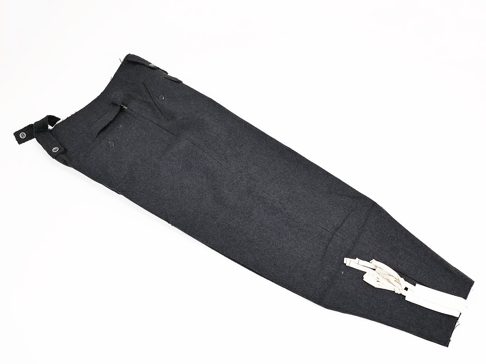 Luftwaffe blue-grey M43 field trousers / wedge trousers LW uniform ...