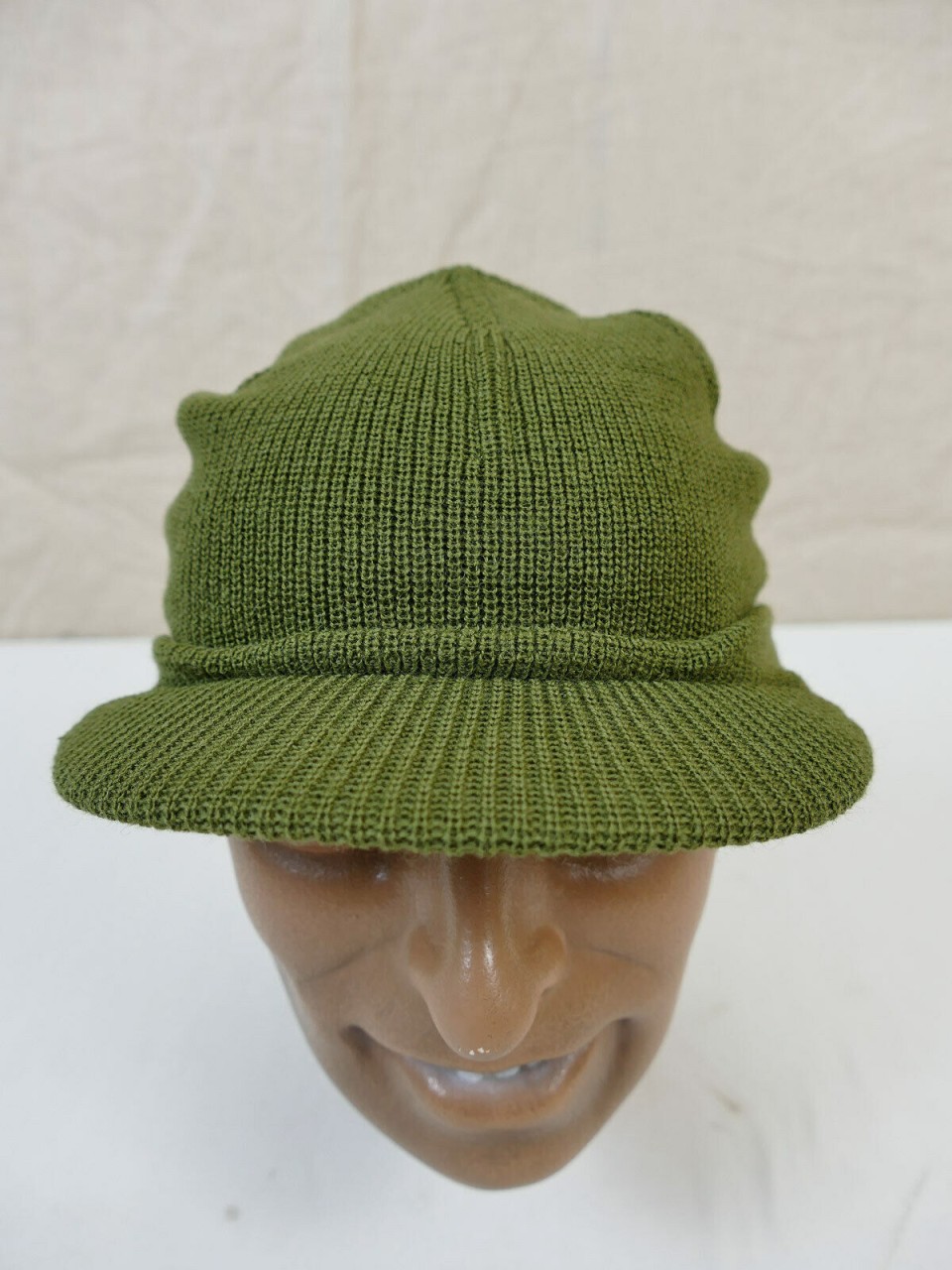 Size L / M-1941 Jeep Cap Wool Knit BEANIE CAP US ARMY WW2 knitted cap ...
