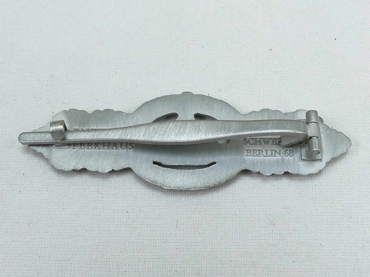 Kriegsmarine U-Boot Frontspange clasp level silver | Lomax Militaria