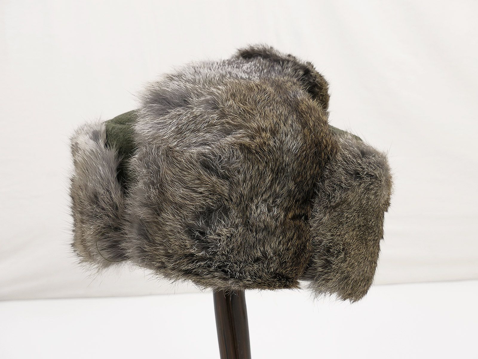 #43 Wehrmacht winter cap fur cap rabbit fur hare fur field cap size 62 ...