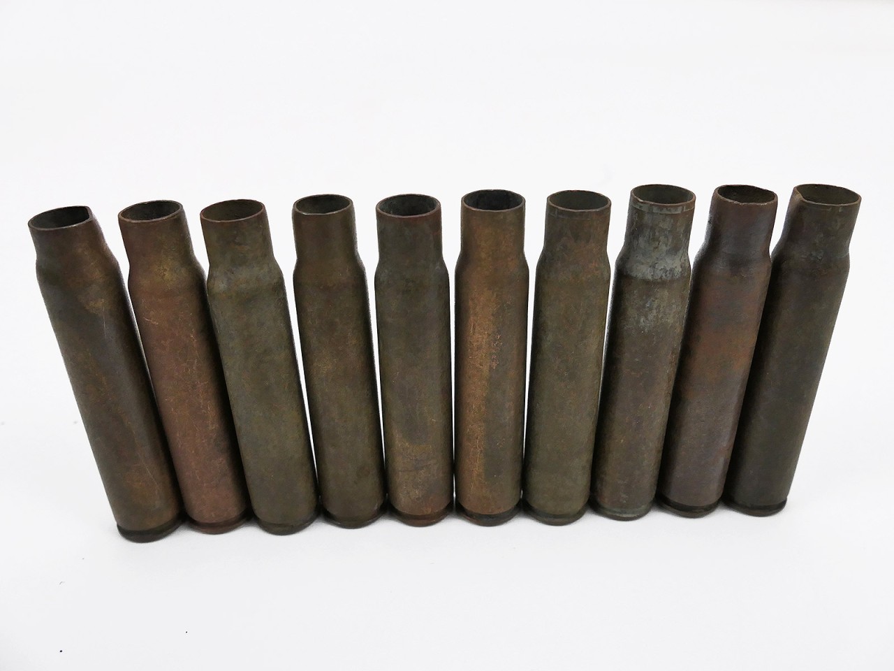 WW2 Reichswehr Wehrmacht 10x empty shells 8x57 ammunition case 30s ...