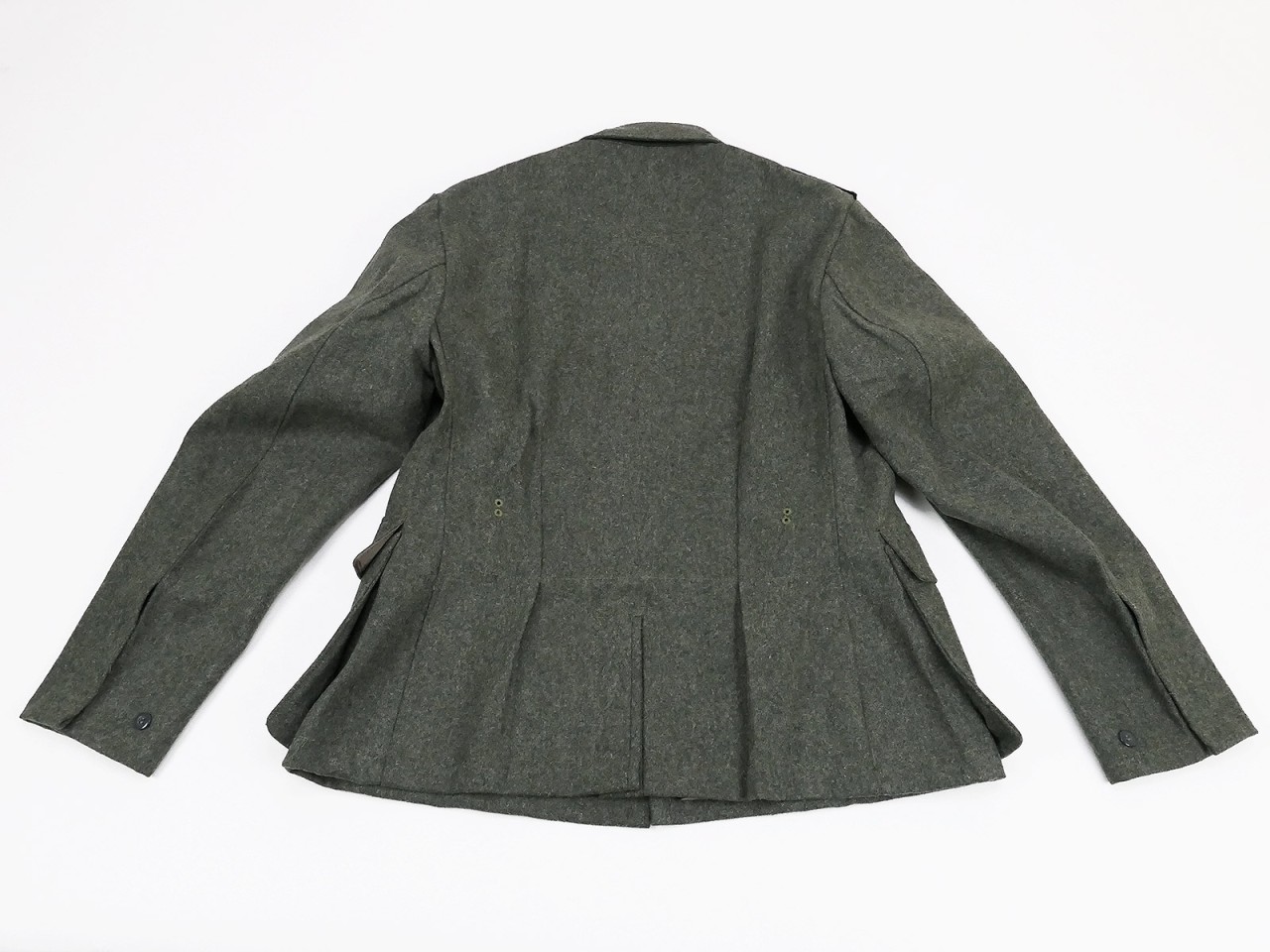 Waffen SS M42 field blouse (2-hole) uniform field jacket *curved pocket ...