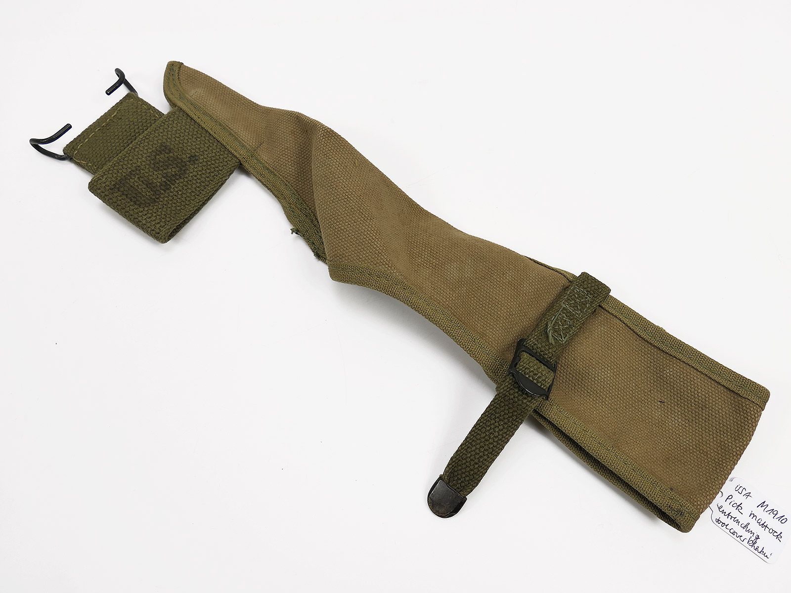 US ARMY WW2 carrier for M1910 Pick Mattock entrenching tool pickaxe ...