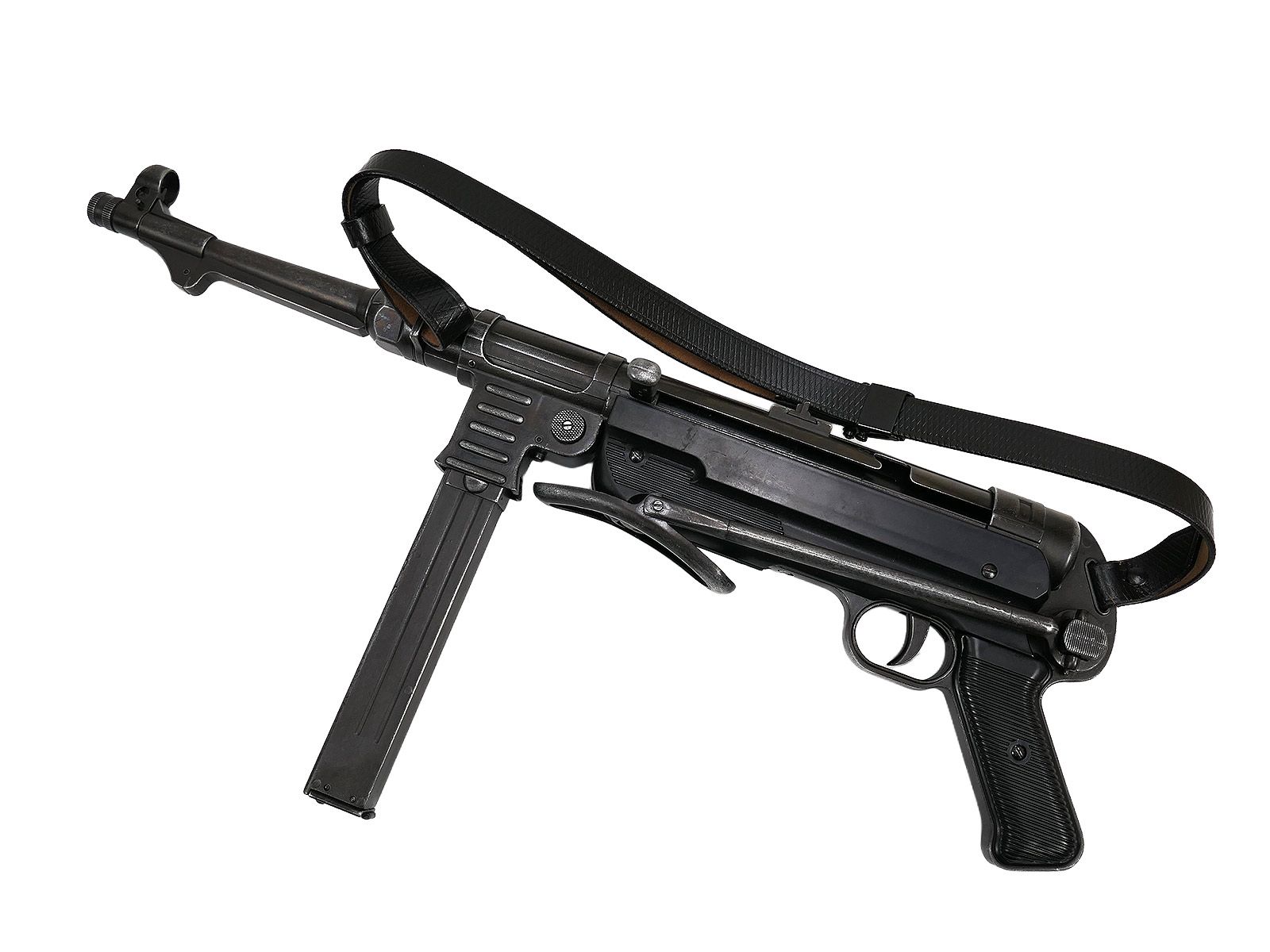 SET MP40 submachine gun Wehrmacht deco metal model with sling + 2 ...