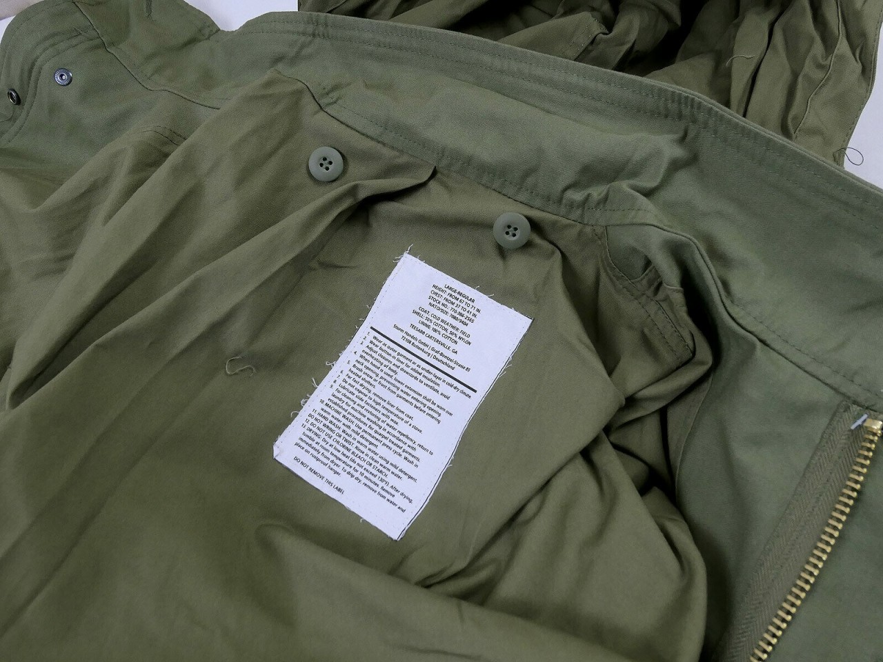 US M65 VIETNAM Field Jacket TEESAR® Field Jacket M65 olive Schimanski ...