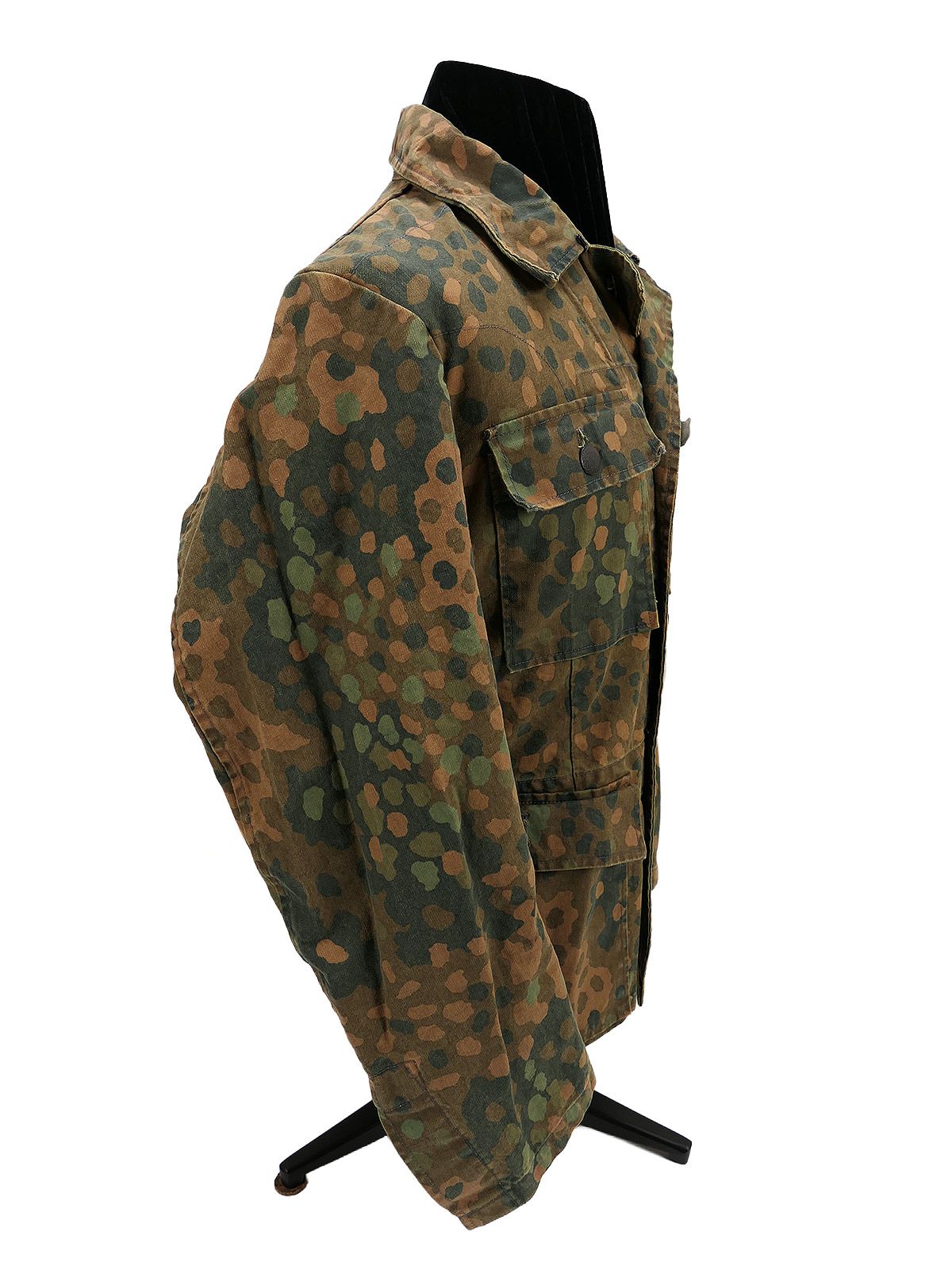 RARE Waffen SS four-pocket skirt camouflage jacket Pea Dot Uniform ...