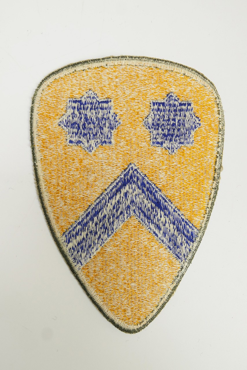 WW2 US ARMY 2nd Cavalry Division Patch Cut Edge | Lomax Militaria
